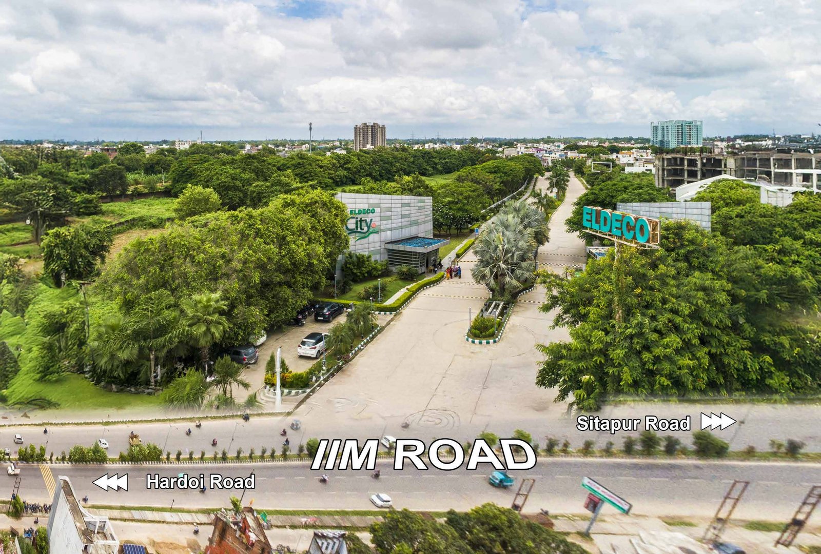 Eldeco Skywalk | Luxurious 2BHK and 3BHK apartments near IIM road, Lucknow